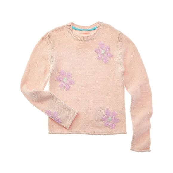 Lisa Todd | Shirts & Tops | Lisa Todd Girls Daisy Sweater Pink | Poshmark